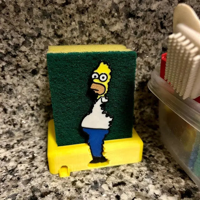 Homer Sponge Holder
